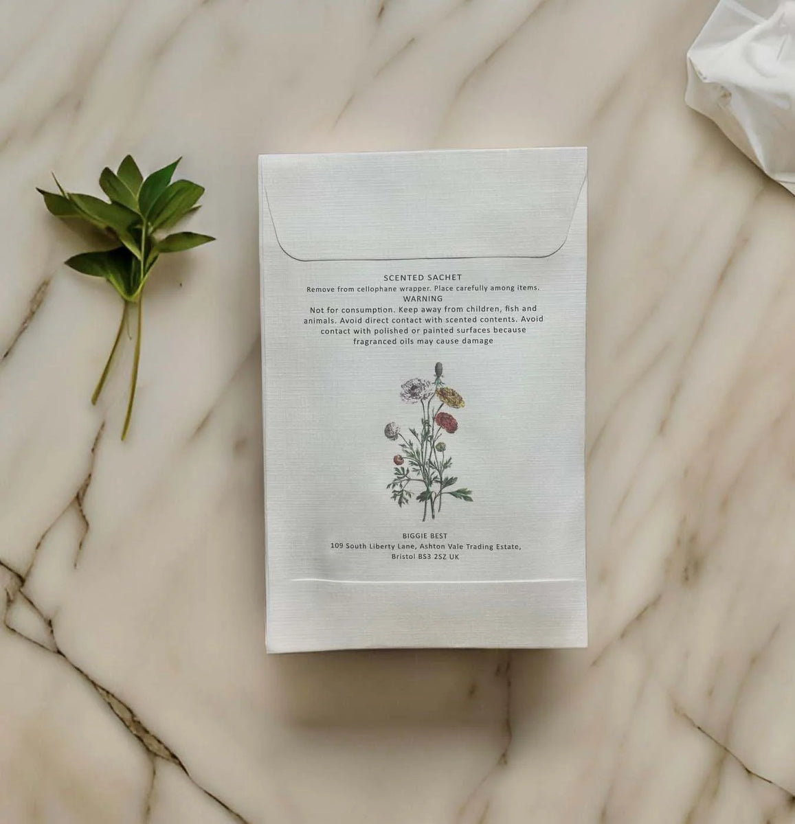 Scented Wardrobe Sachet in Lime, Basil and Mandarin – Camperdown Lane